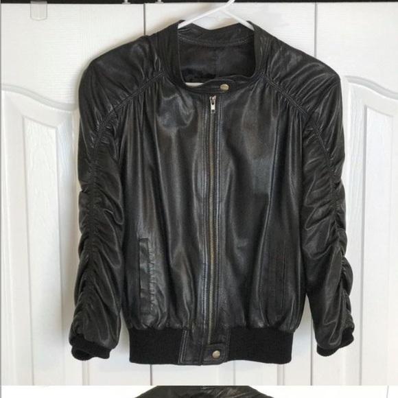 krma | Jackets & Coats | Iso Krma Jade Leather Jacket | Poshmark